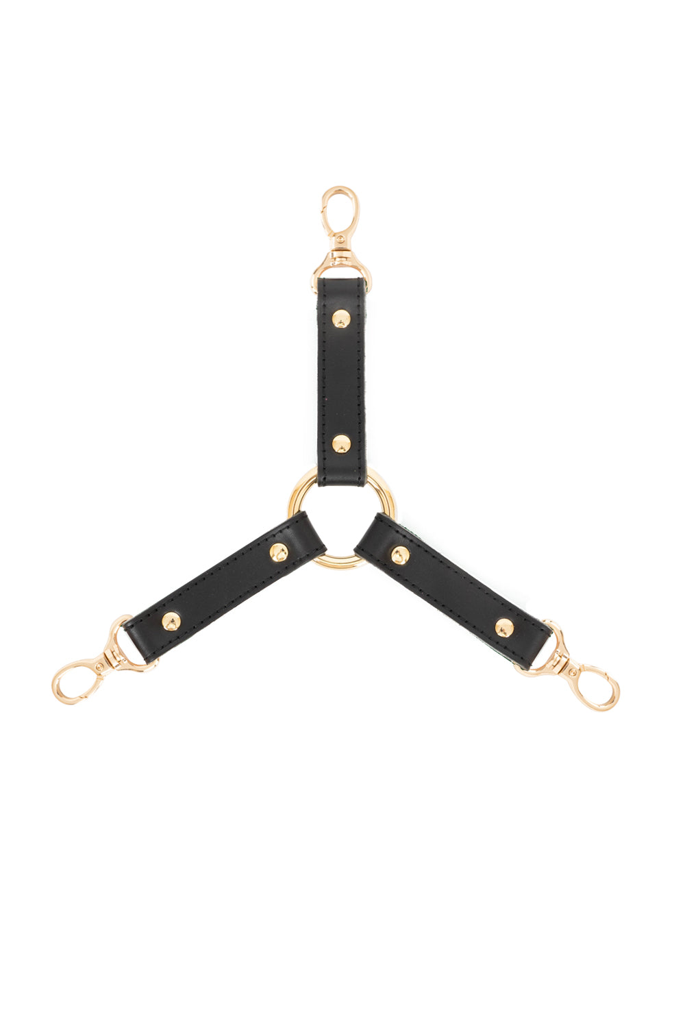 3-way connector with ring. 10 colors